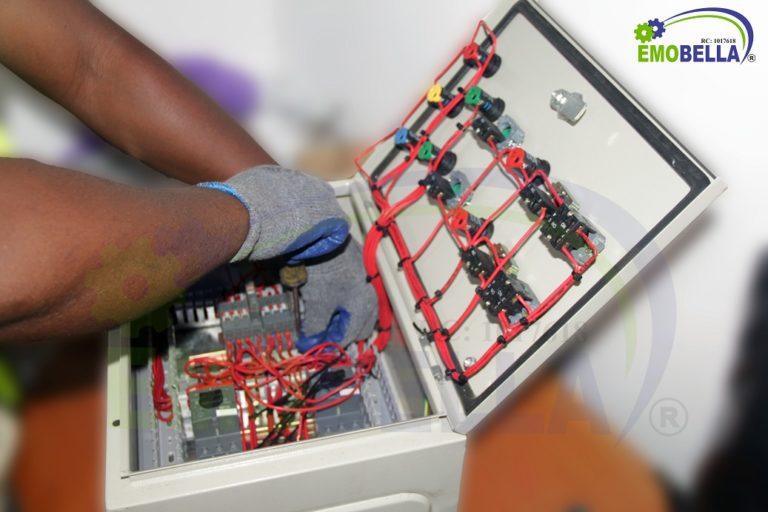 Building of Electrical Control Panel for Extractor Fan